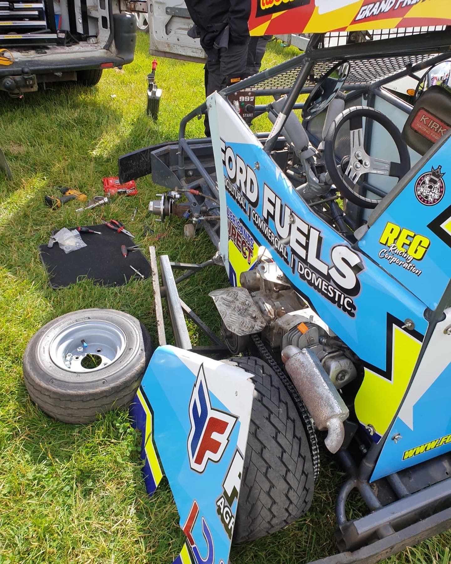 Stock Car Racing - Ford Fuels Heating Oil for Homes