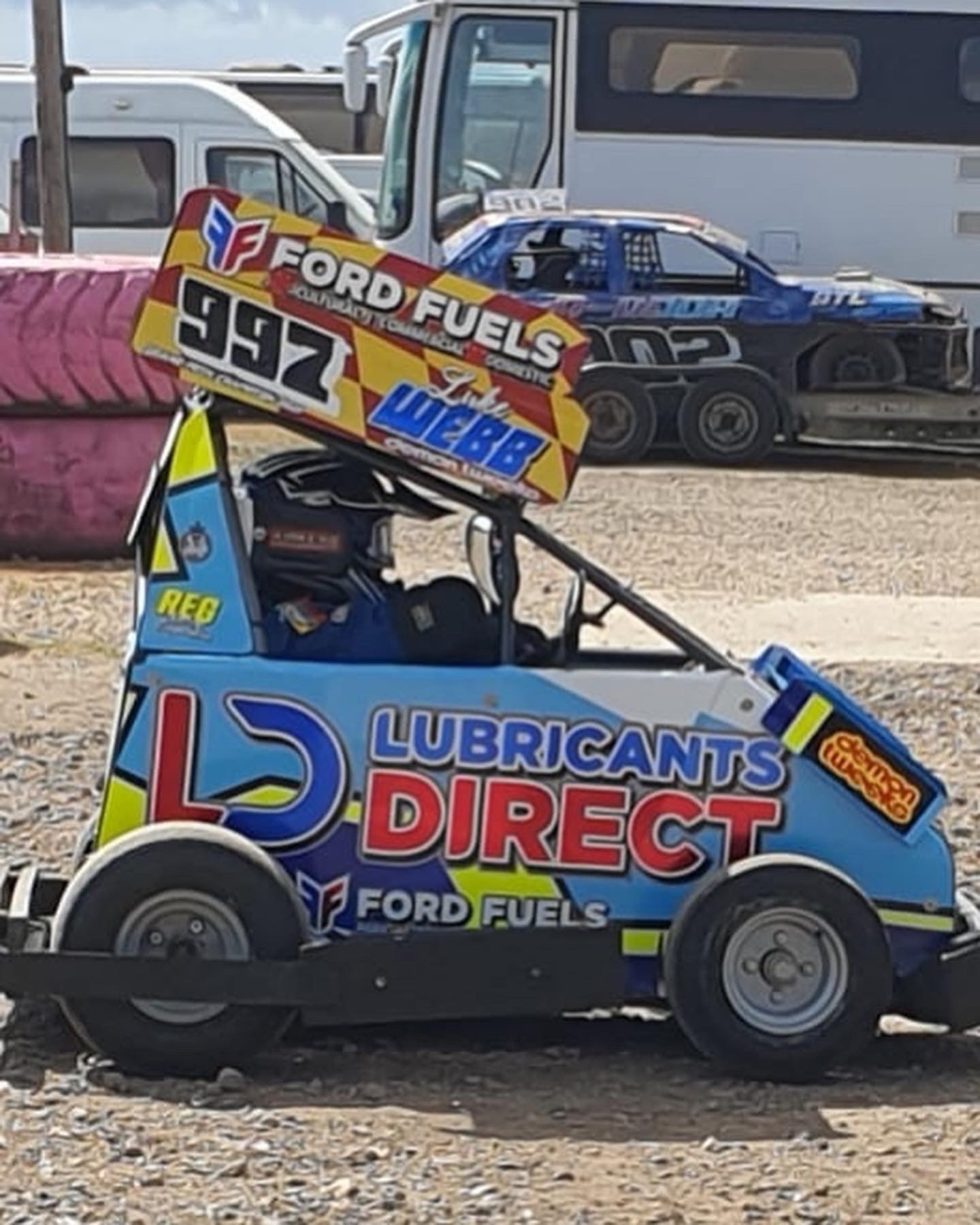 Stock Car Racing - Ford Fuels Heating Oil for Homes